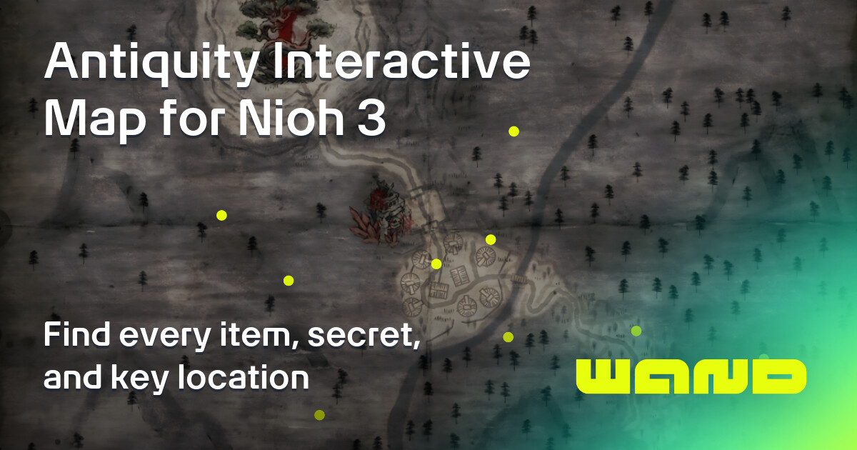 Nioh 3 的 Antiquity 地图 Checklist by Category - 100% Completion Guide ...