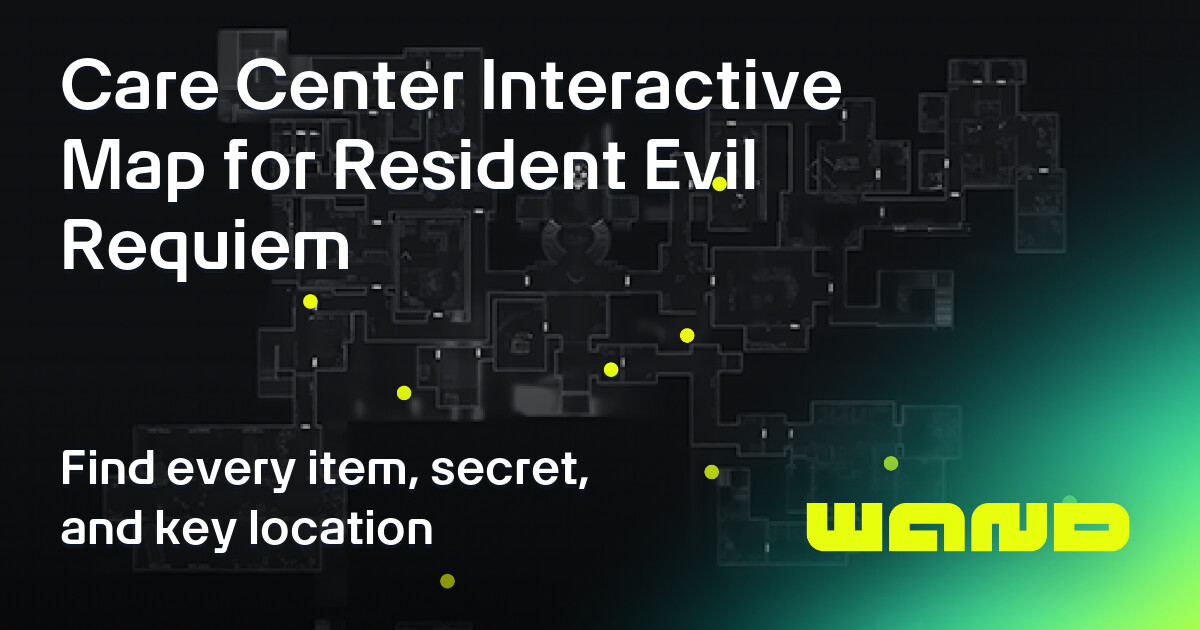 warped-door - Resident Evil Requiem 的 Care Center 地图 Checklist | WeMod Maps