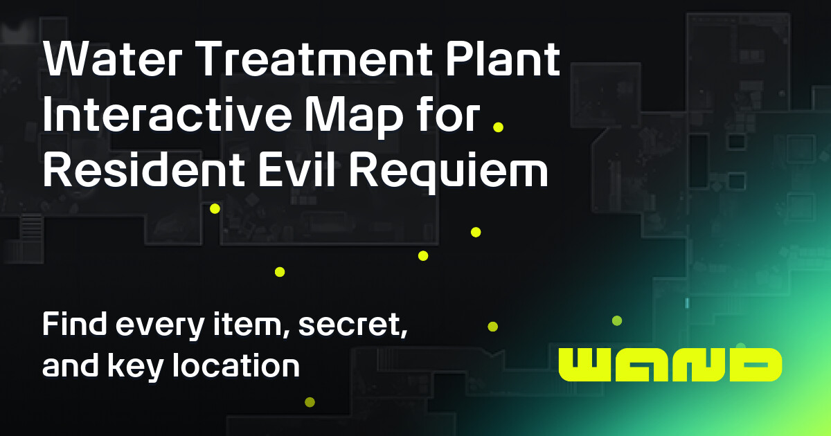spotlight - Mapa Water Treatment Plant para Resident Evil Requiem ...