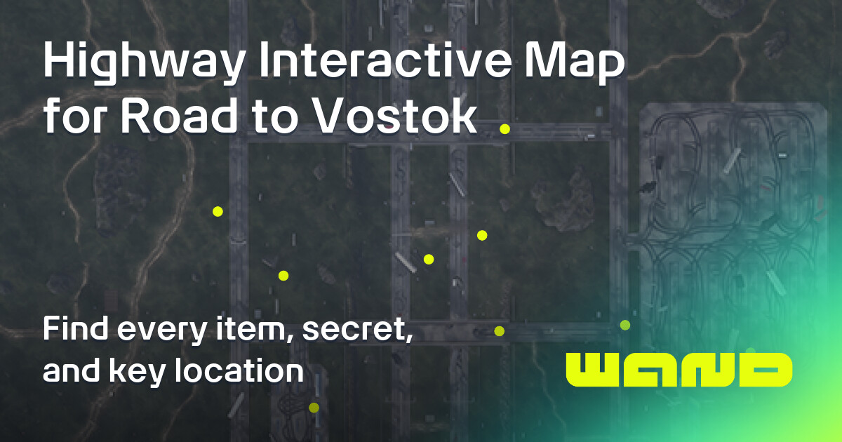 Highway Map for Road to Vostok Checklist by Category - 100% Completion ...