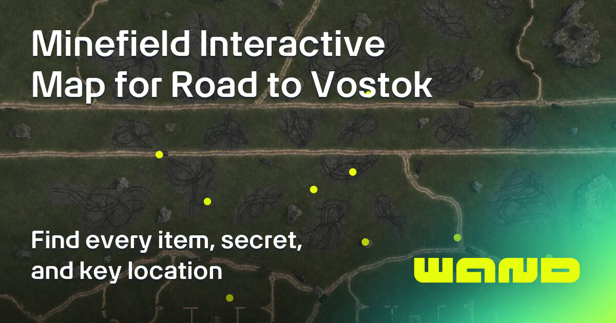 Minefield Map for Road to Vostok | Wand