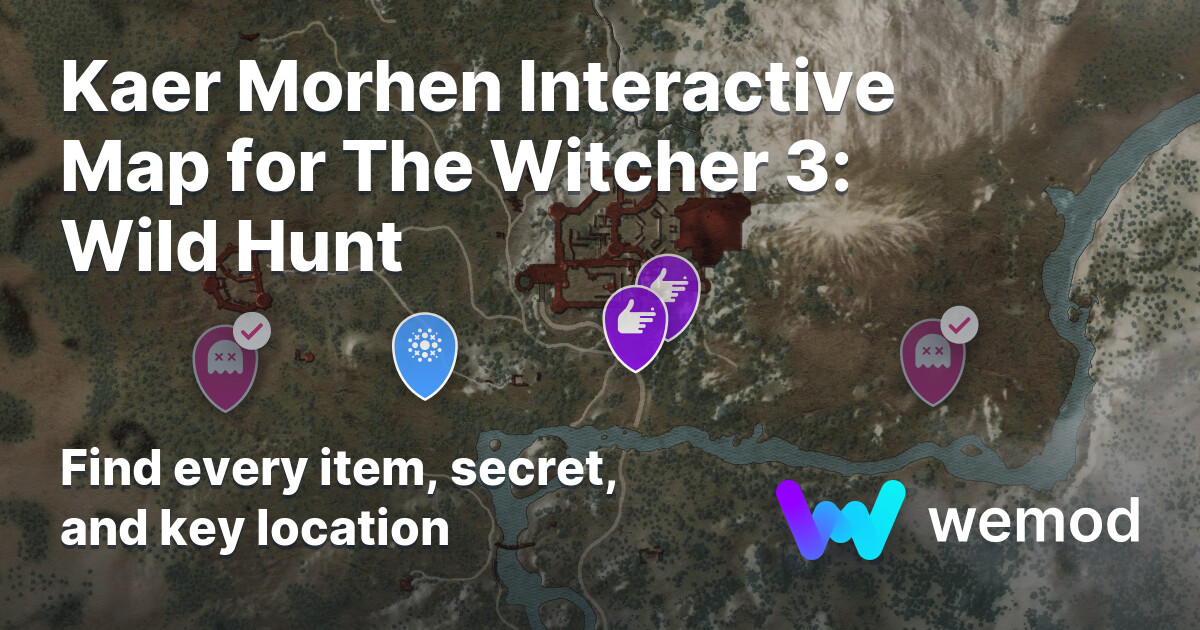 Kaer Morhen Map for The Witcher 3: Wild Hunt | WeMod