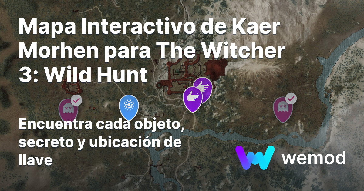 Mapa Kaer Morhen para The Witcher 3: Wild Hunt | WeMod