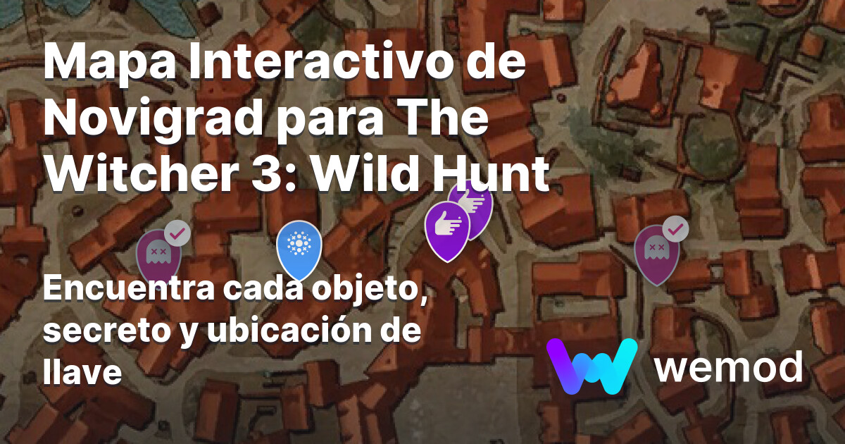 Mapa Novigrad para The Witcher 3: Wild Hunt | WeMod