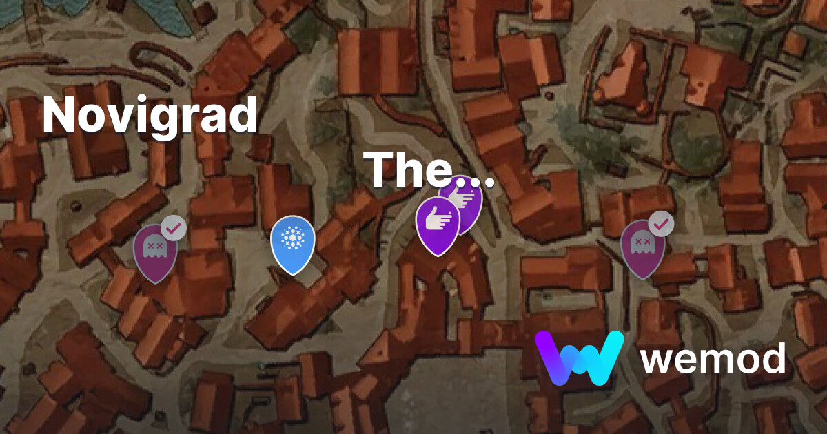 แผนที่ Novigrad สำหรับ The Witcher 3: Wild Hunt | WeMod