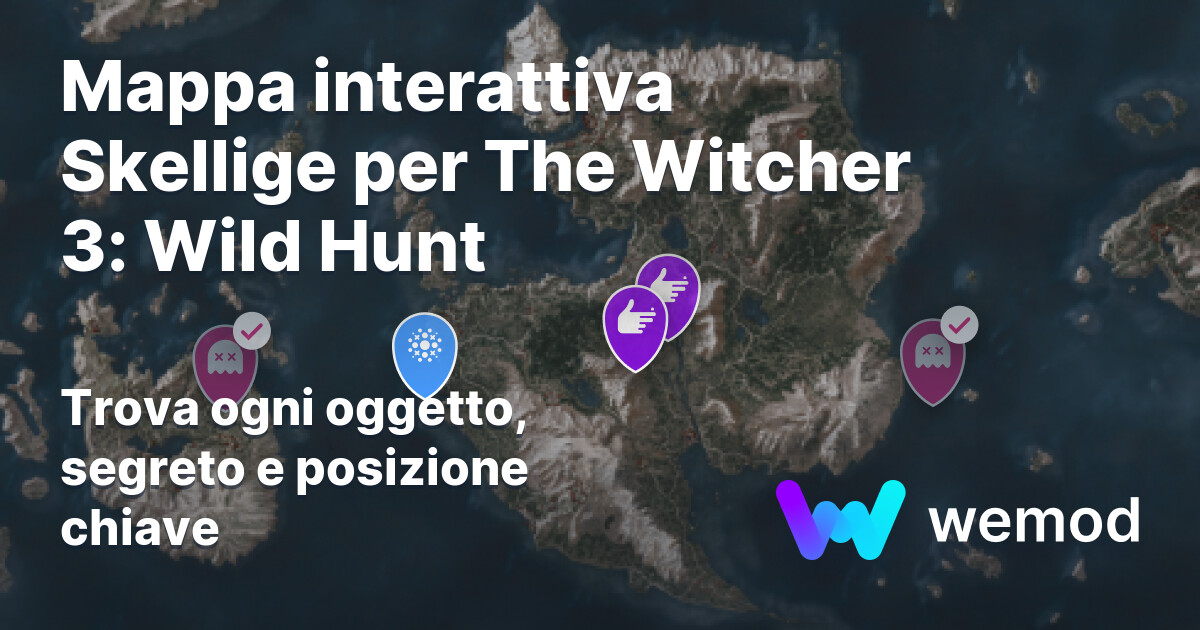Mappa Skellige per The Witcher 3: Wild Hunt | WeMod