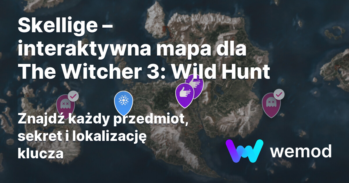Mapa Skellige do The Witcher 3: Wild Hunt | WeMod