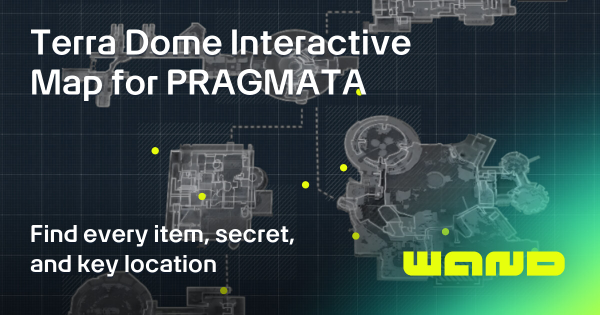 Training Data - Terra Dome Map for PRAGMATA Checklist | WeMod Maps