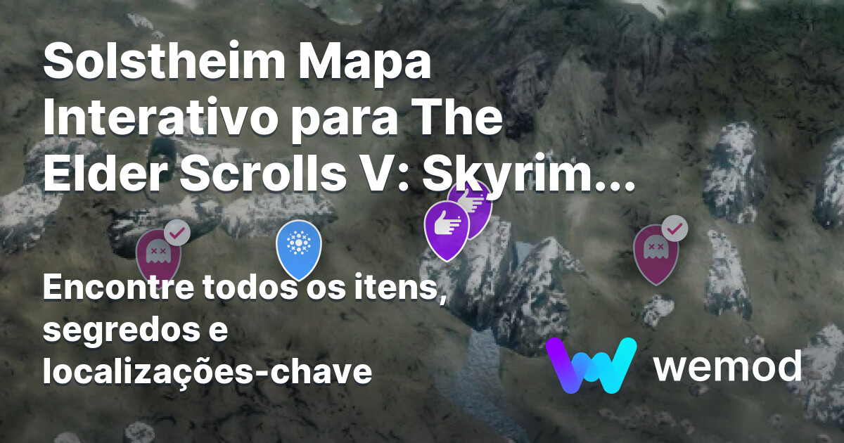 Mapa Solstheim para The Elder Scrolls V: Skyrim Special Edition | WeMod
