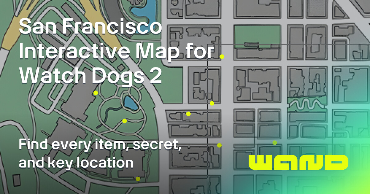 Pawn Shop - San Francisco Map for Watch Dogs 2 Checklist | WeMod Maps