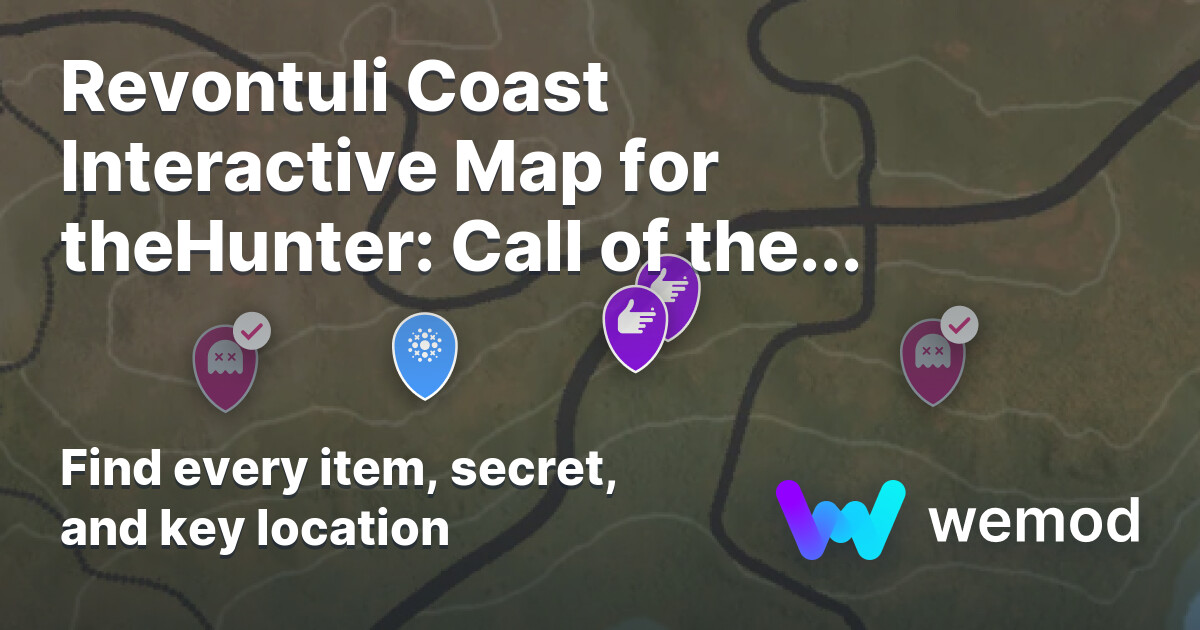 Carte Revontuli Coast pour theHunter: Call of the Wild | WeMod