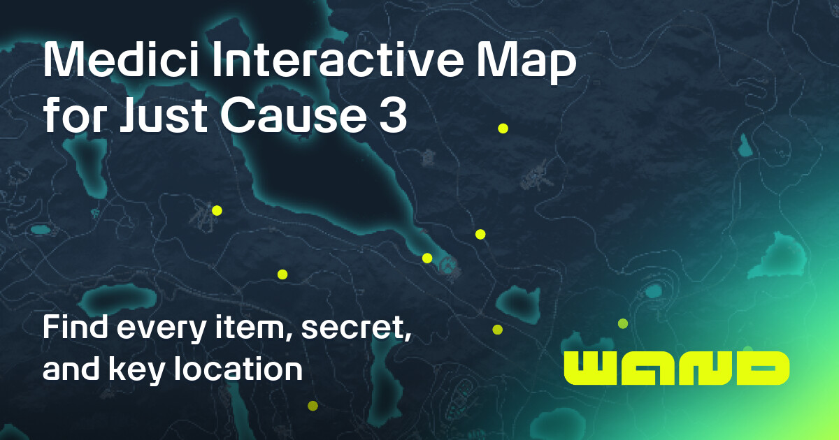 Sirocco Nord - Medici Map for Just Cause 3 Checklist | WeMod Maps