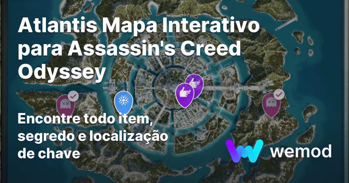Mapa Atlantis para Assassin's Creed Odyssey | WeMod