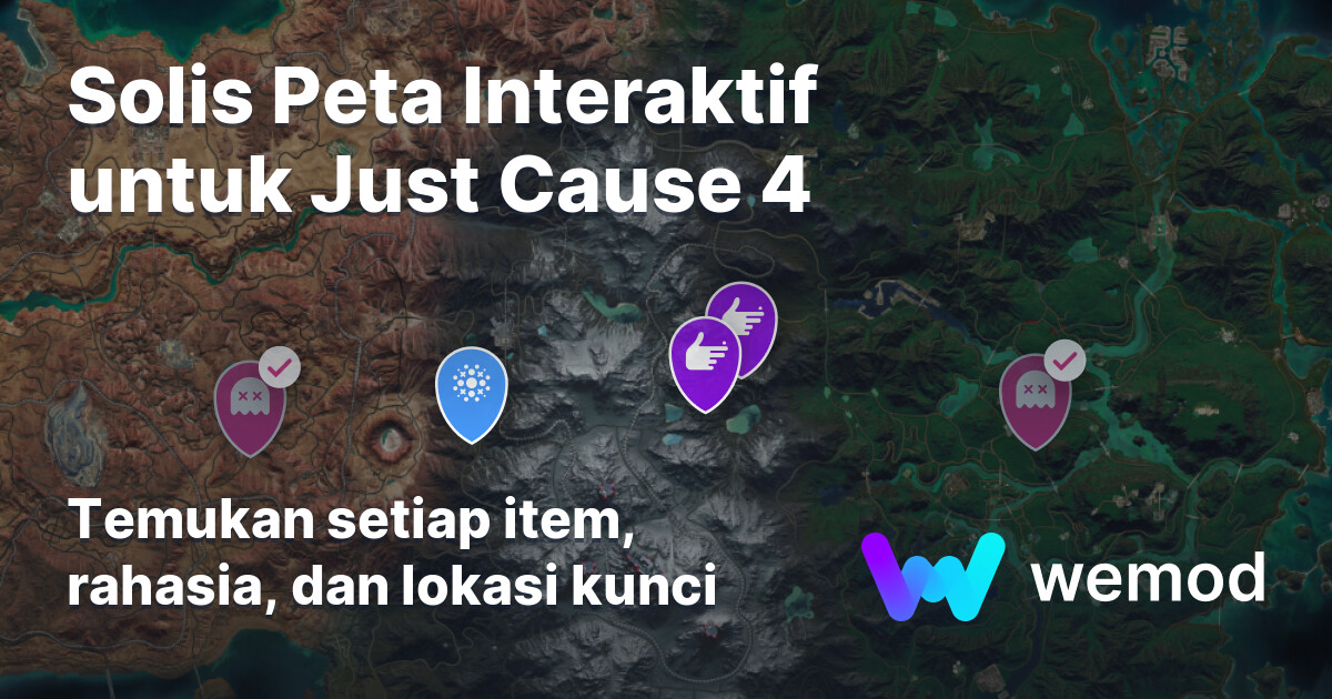 Peta Solis untuk Just Cause 4 | WeMod