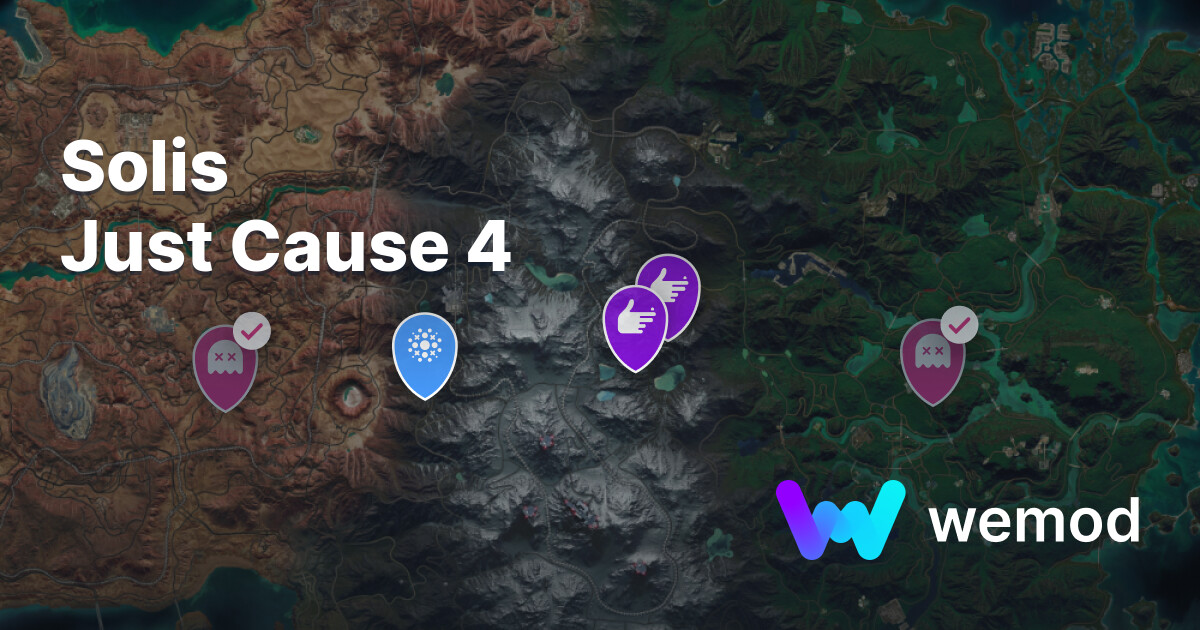 แผนที่ Solis สำหรับ Just Cause 4 | WeMod