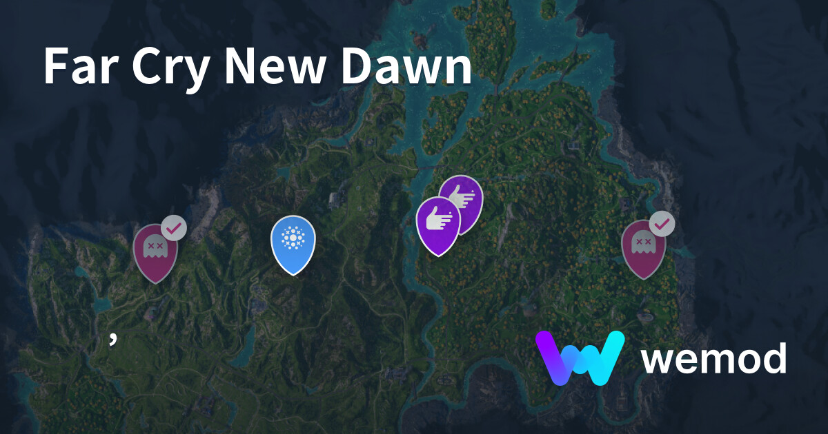 Far Cry New Dawn 맵 | WeMod