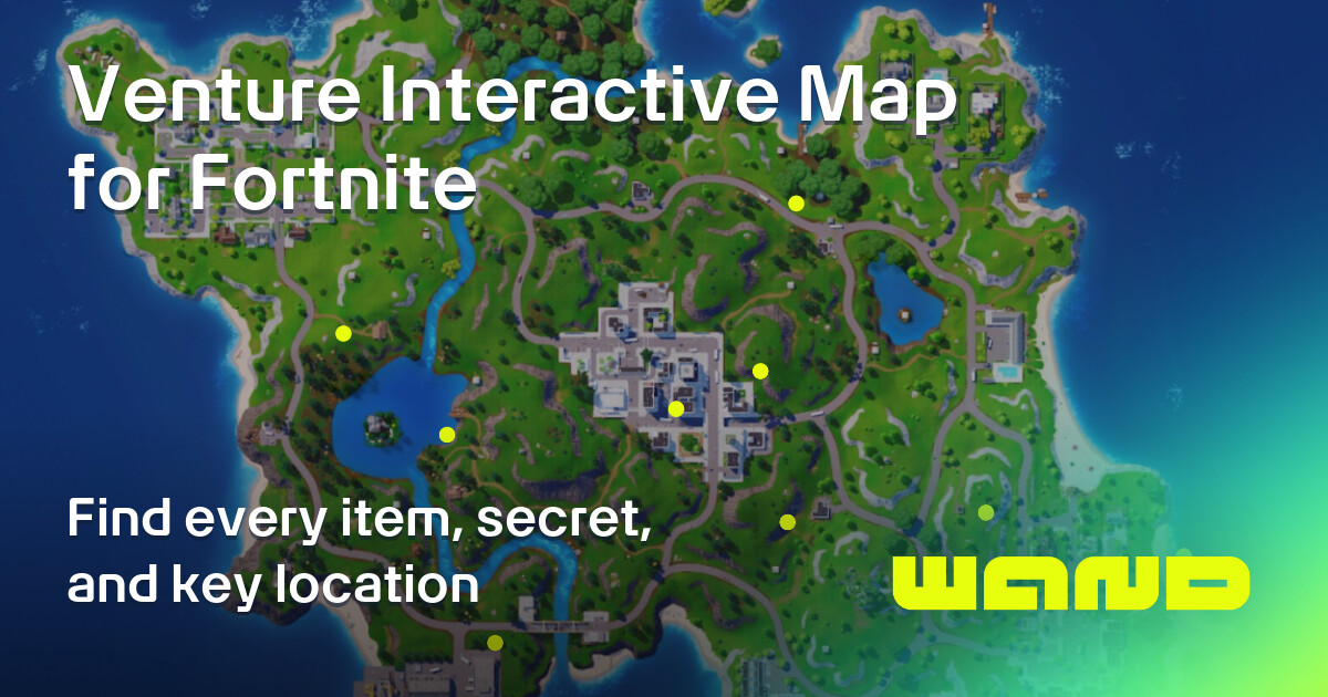 Venture Map for Fortnite Checklist by Category - 100% Completion Guide ...