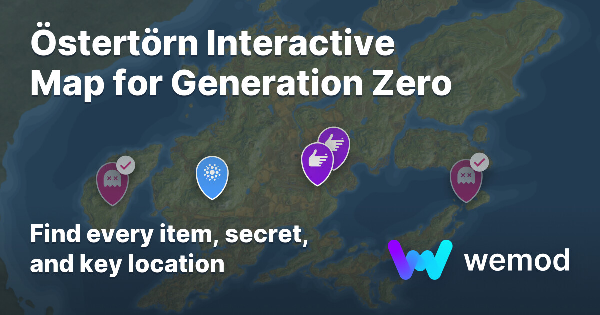 Östertörn Map for Generation Zero | WeMod