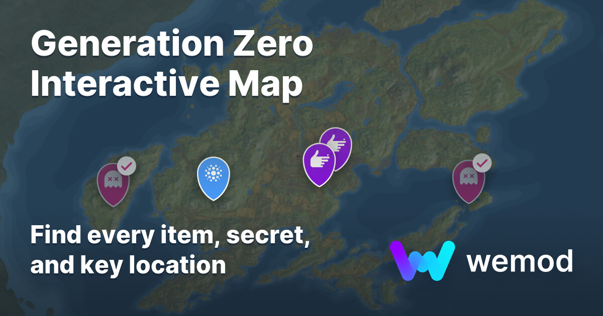 Generation Zero Interactive Map | Wand