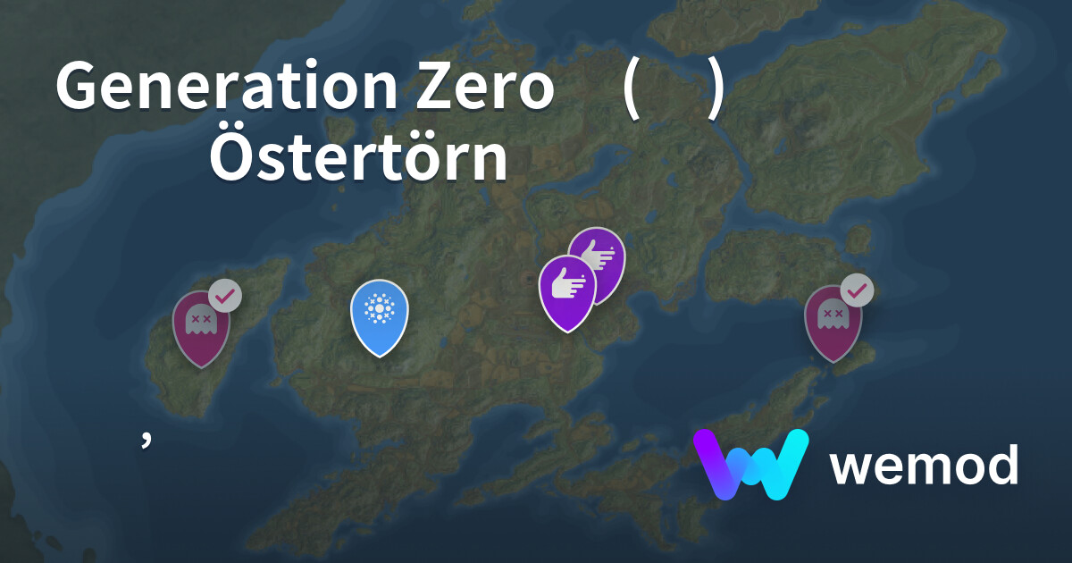 Generation Zero을(를) 위한 Östertörn 맵 | WeMod