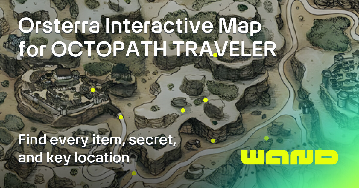 Purple Chests - Orsterra Map for OCTOPATH TRAVELER Checklist | WeMod Maps
