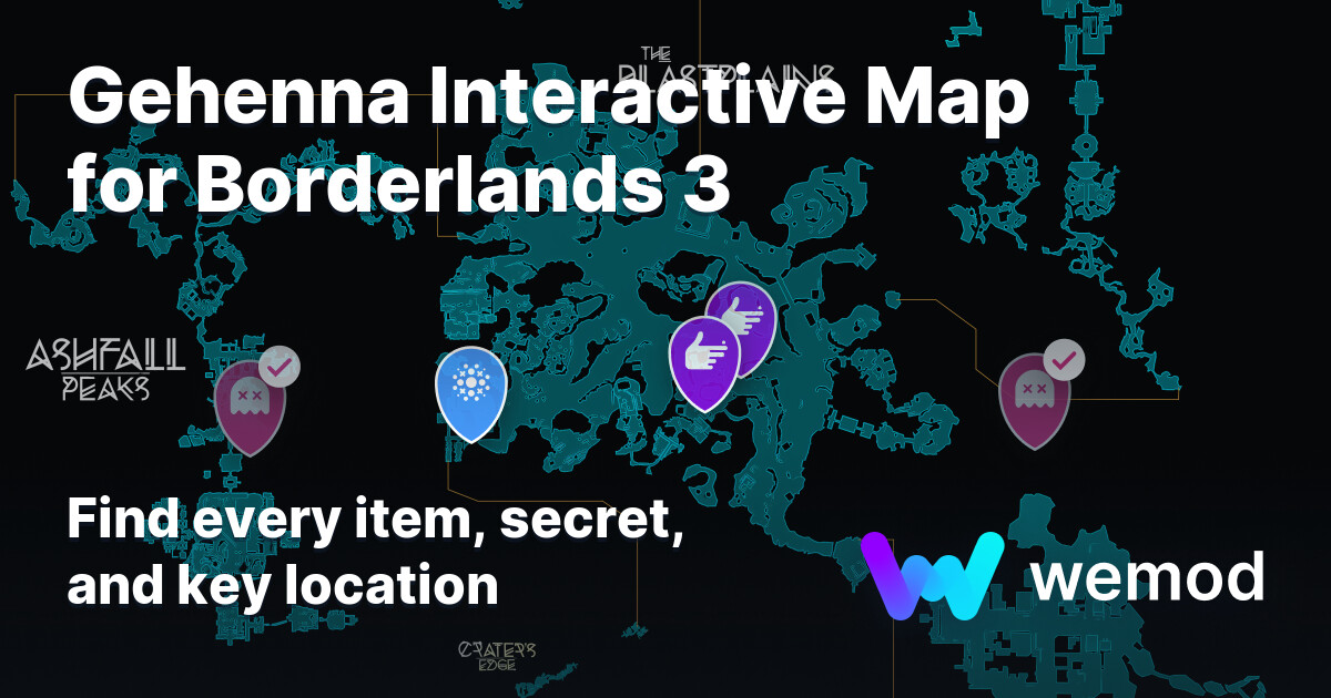 Borderlands 3 的 Gehenna 地图 | Wand