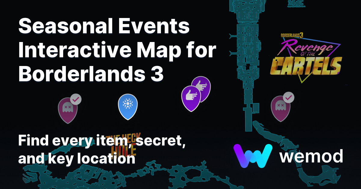 Borderlands 3 的 Seasonal Events 地图 | Wand