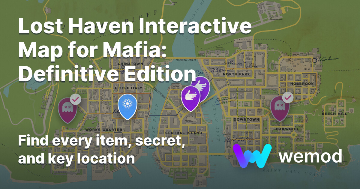 Carte Lost Heaven pour Mafia: Definitive Edition | WeMod