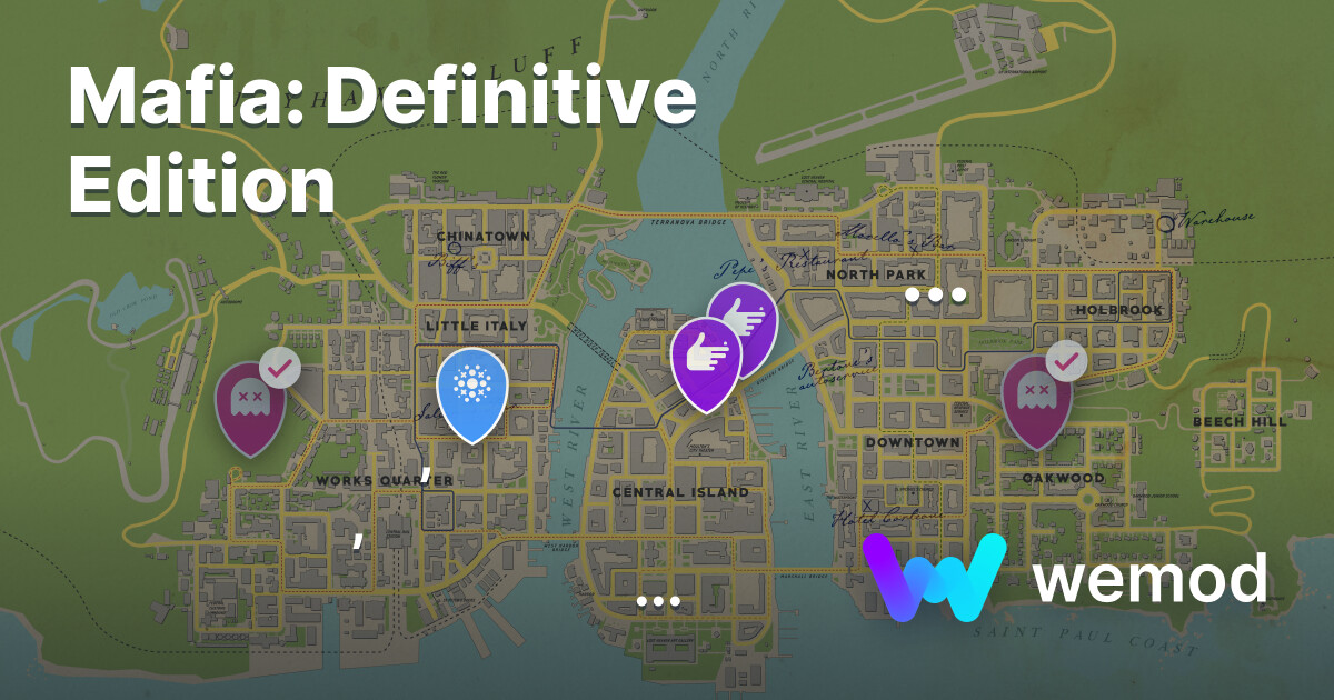 Mafia: Definitive Edition मानचित्र | WeMod