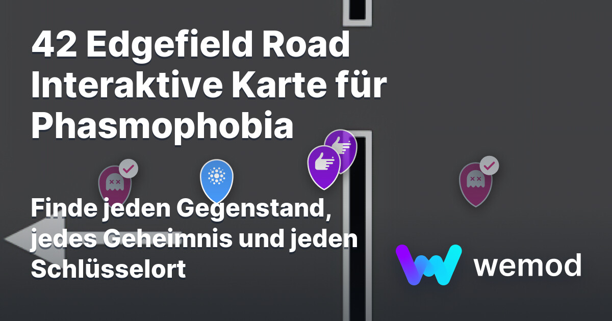 42 Edgefield Road Karte für Phasmophobia | WeMod