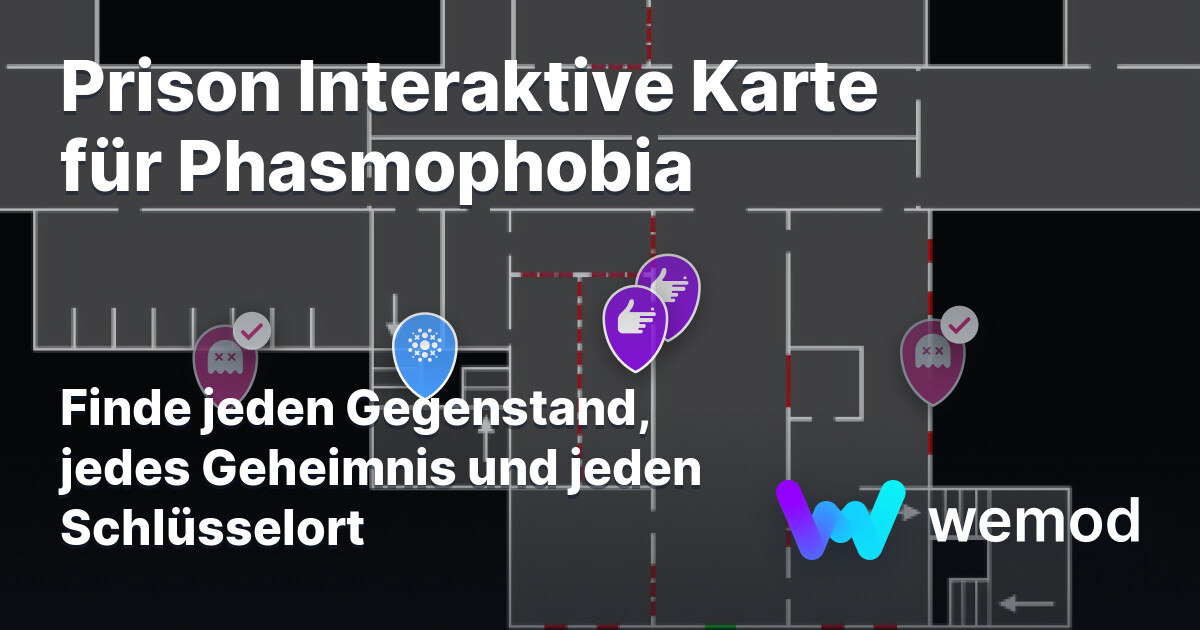Prison Karte für Phasmophobia | WeMod