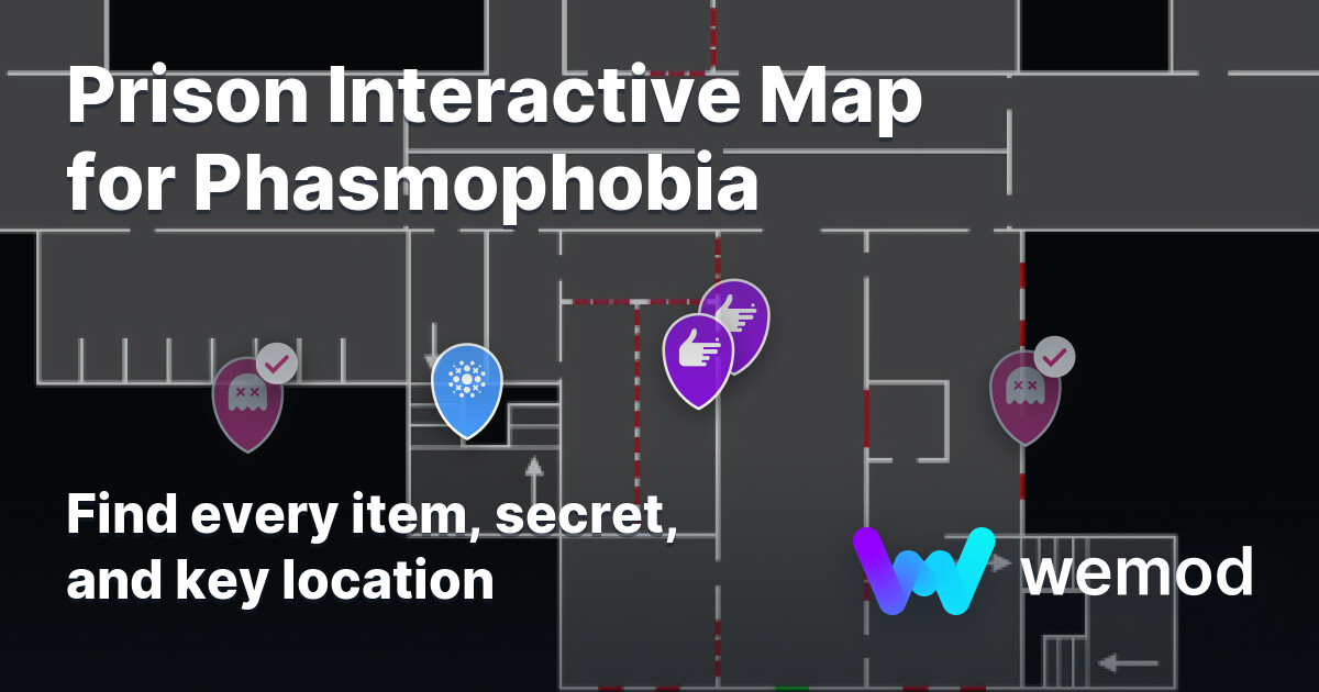 Prison Map for Phasmophobia | WeMod