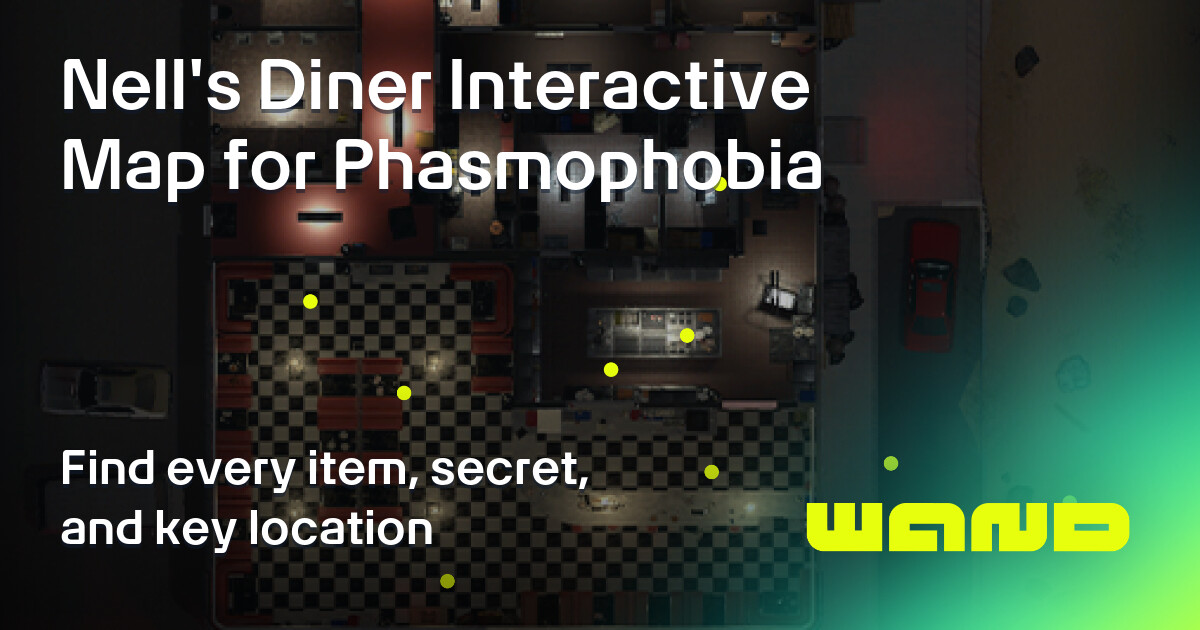 Phasmophobia向けNell's Dinerマップ | Wand