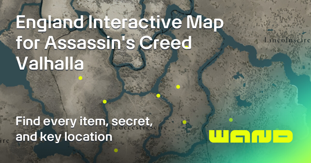 la-leyenda-de-beowulf - Carte England pour Assassin's Creed Valhalla ...