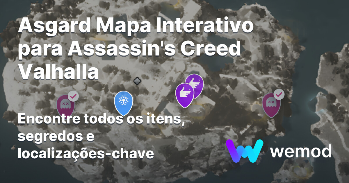 Mapa Asgard para Assassin's Creed Valhalla | WeMod