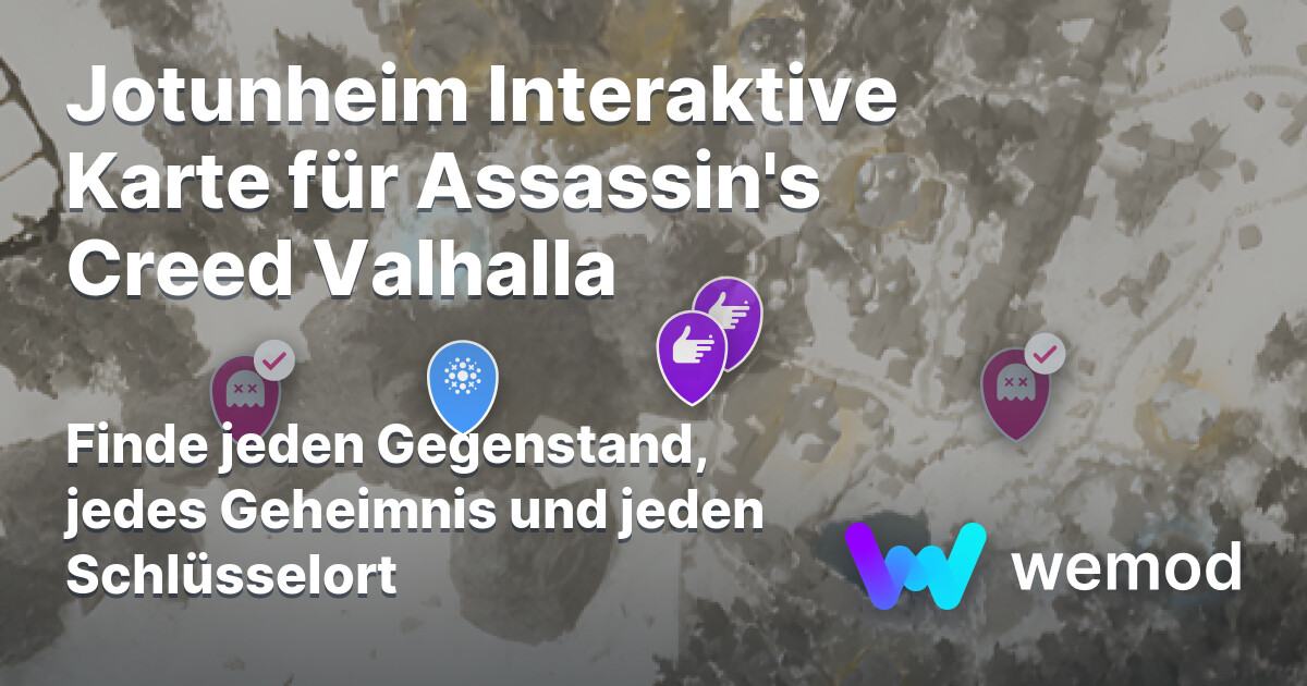 Jotunheim Karte für Assassin's Creed Valhalla | WeMod