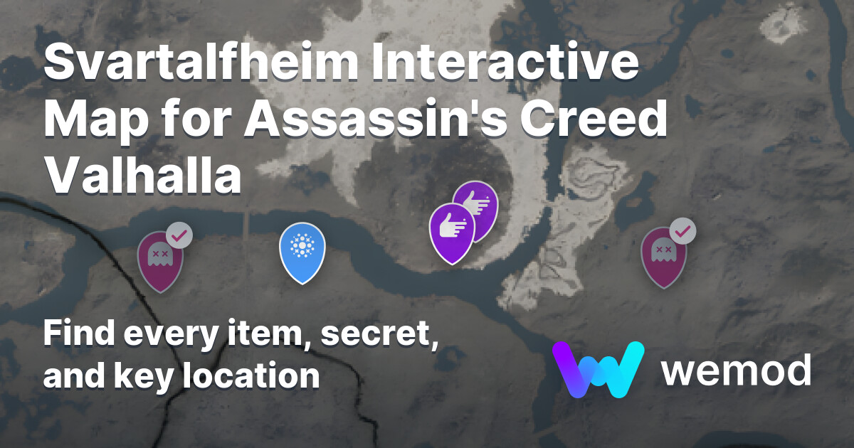 Svartalfheim Map for Assassin's Creed Valhalla | WeMod