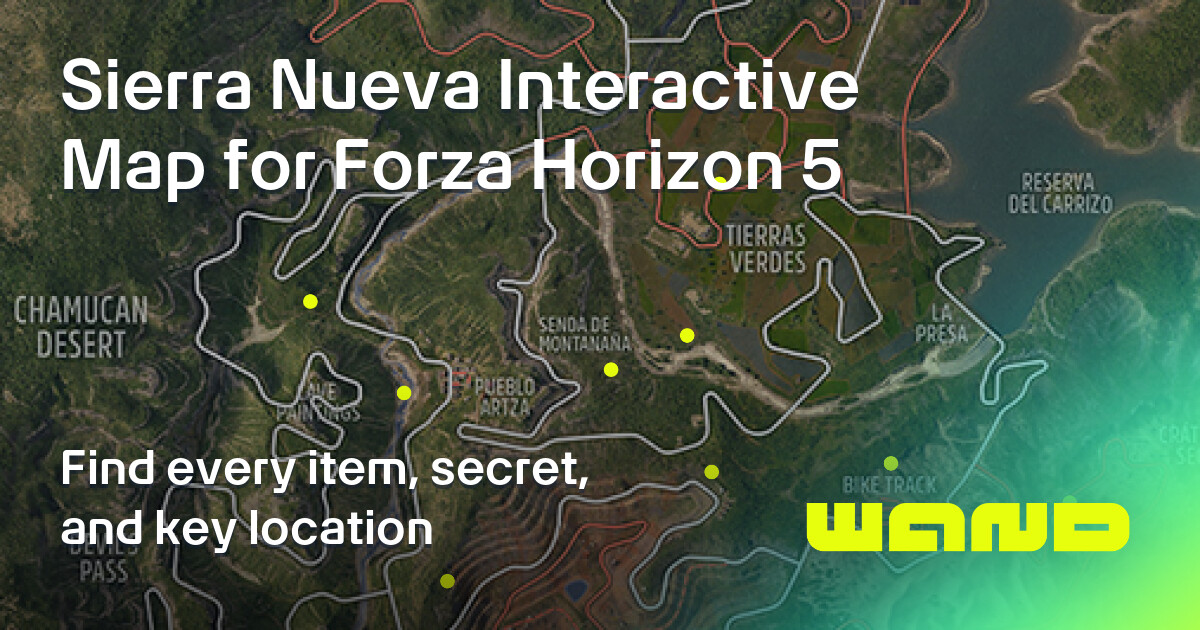 yol-yar-etkinlikleri - Forza Horizon 5 的 Sierra Nueva 地图 Checklist ...