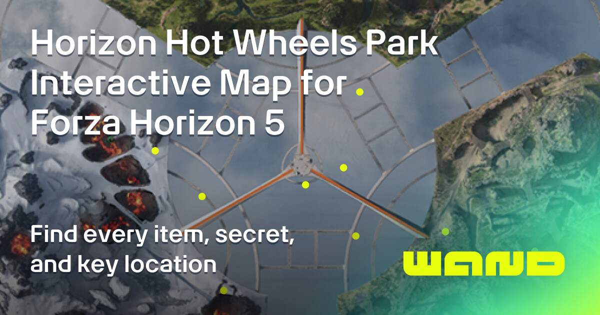 Mapa Horizon Hot Wheels Park para Forza Horizon 5 | Wand