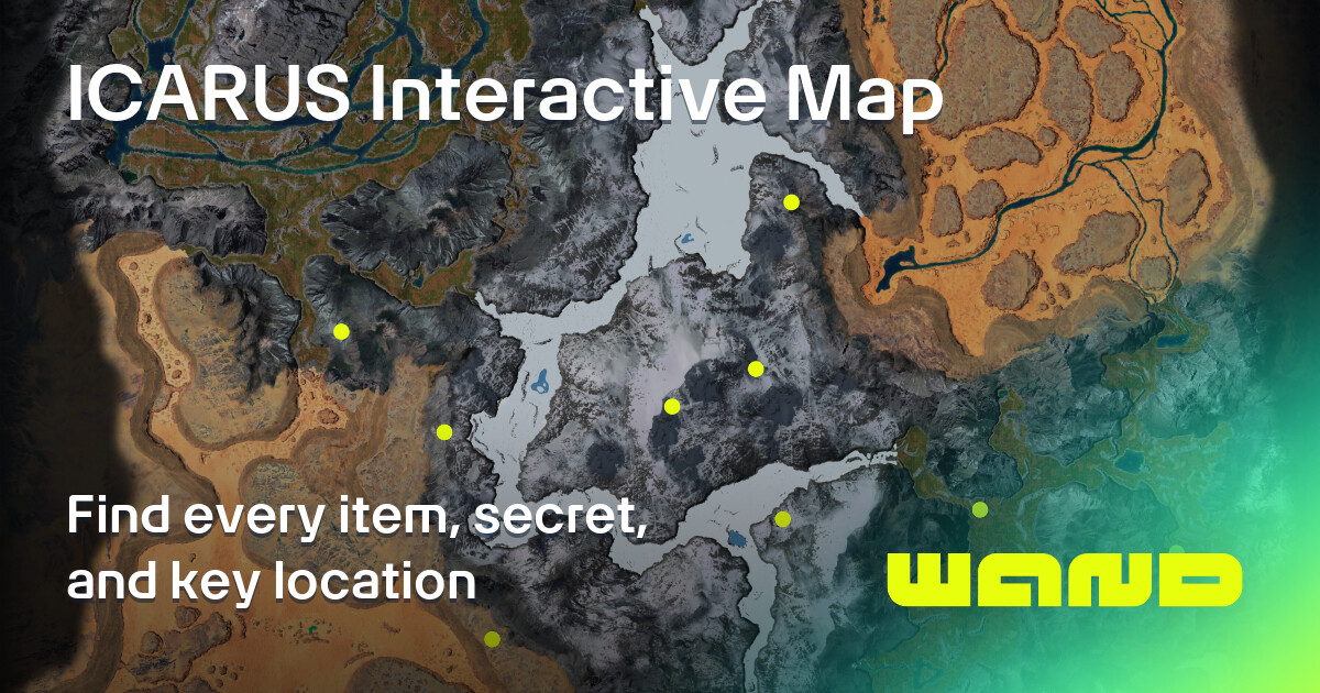 ICARUS Interactive Maps | Wand