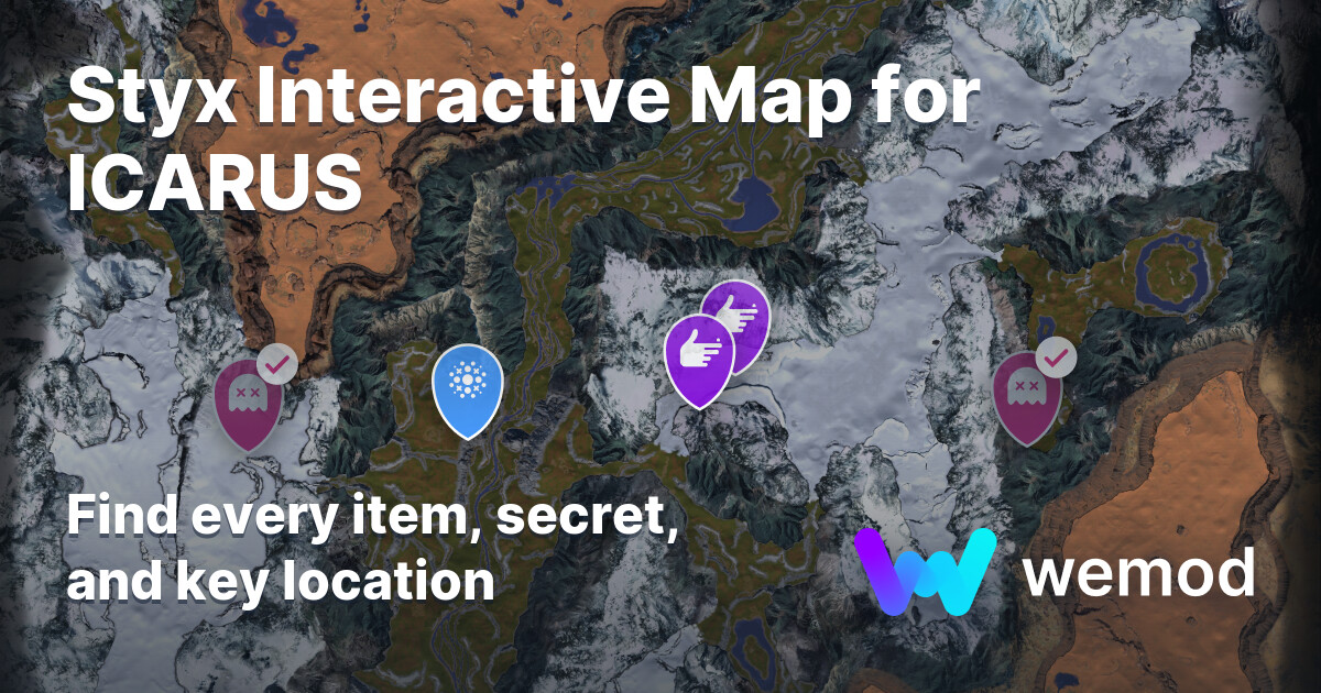 Mapa Styx para ICARUS | Wand