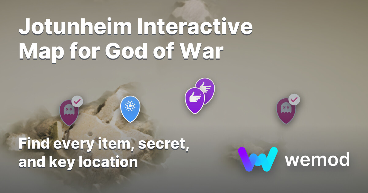 Mapa Jotunheim do God of War | WeMod