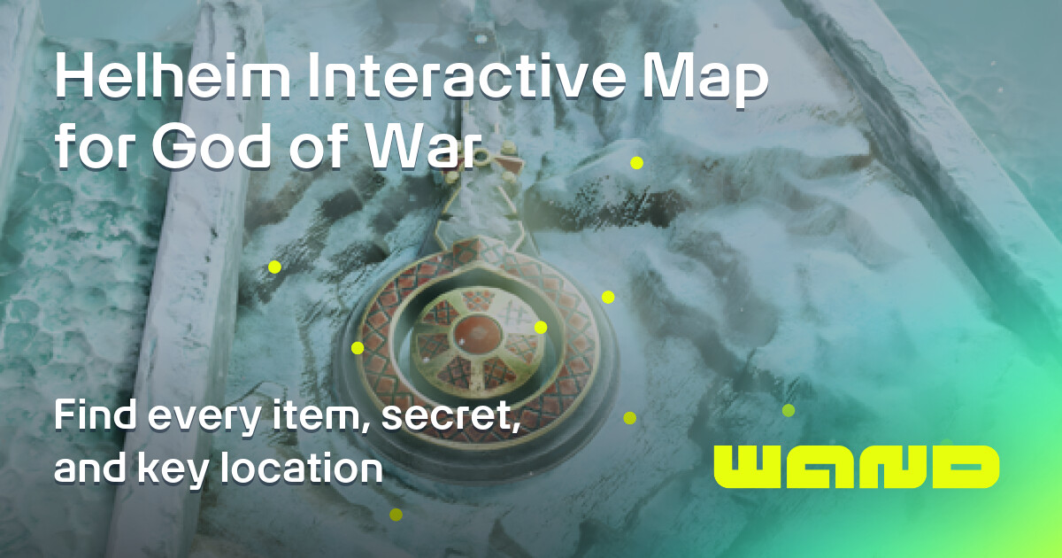 Artifact - Helheim Map for God of War Checklist | WeMod Maps