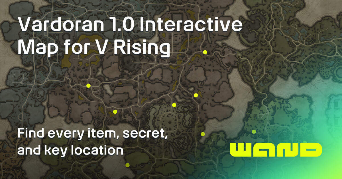 Chest - Vardoran 1.0 Map for V Rising Checklist | WeMod Maps