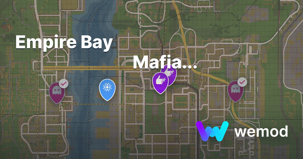 แผนที่ Empire Bay สำหรับ Mafia II: Definitive Edition | WeMod