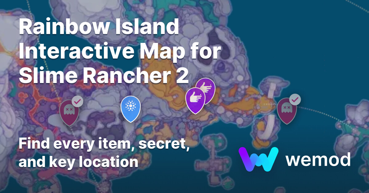 Mapa Rainbow Island para Slime Rancher 2 | Wand