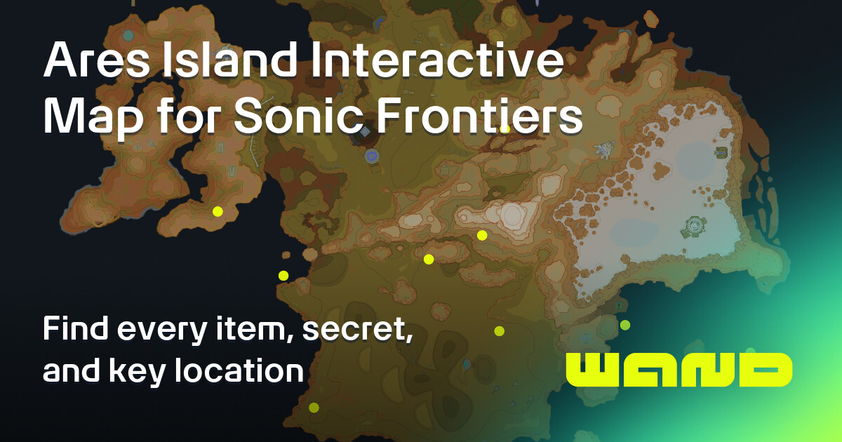 Hermit Koco - Ares Island Map for Sonic Frontiers Checklist | WeMod Maps