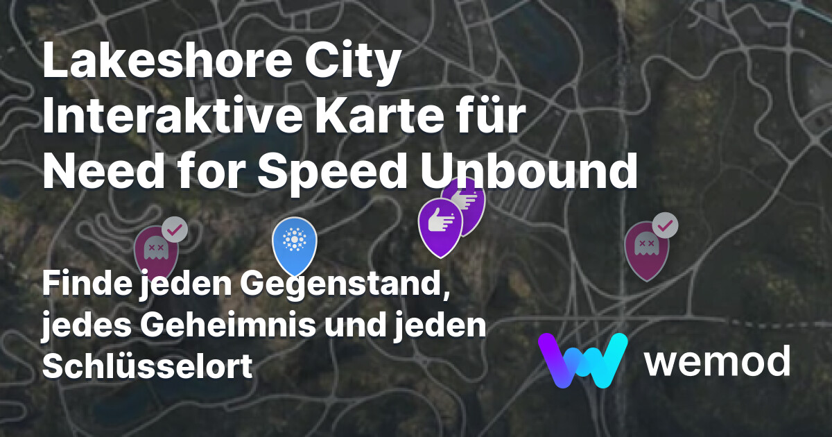 Lakeshore City Karte für Need for Speed Unbound | WeMod