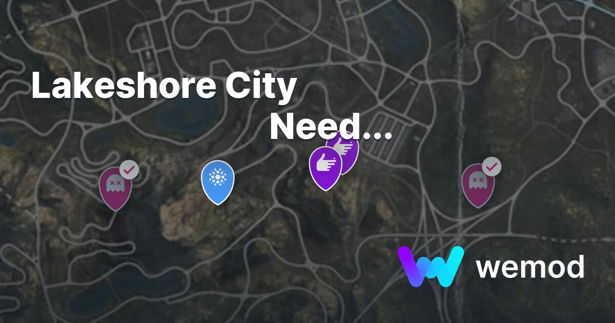 แผนที่ Lakeshore City สำหรับ Need for Speed Unbound | WeMod