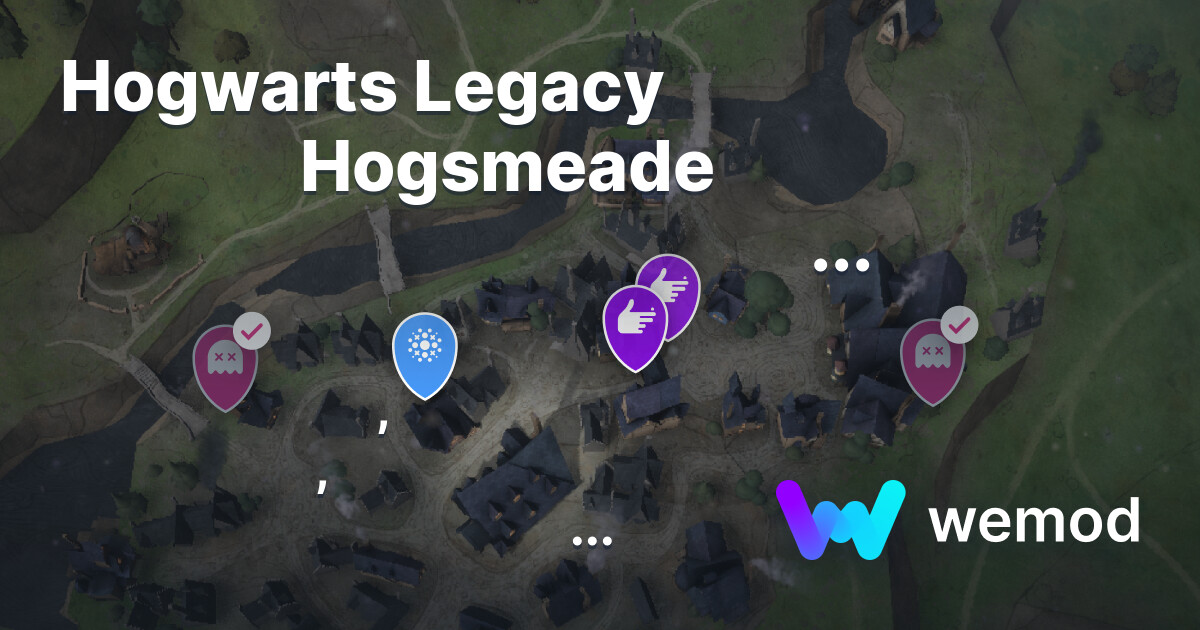 Hogwarts Legacy के लिए Hogsmeade मानचित्र | WeMod